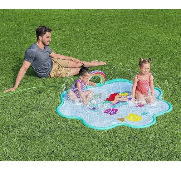 Bestway | Toys | Disney Princess Ariel The Little Mermaid Splash Pad ...
